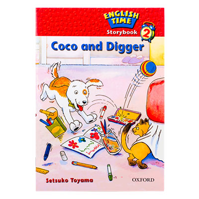 2 English Time Story book استوری بوک انگلیش تایم 2 Coco and Digger ...