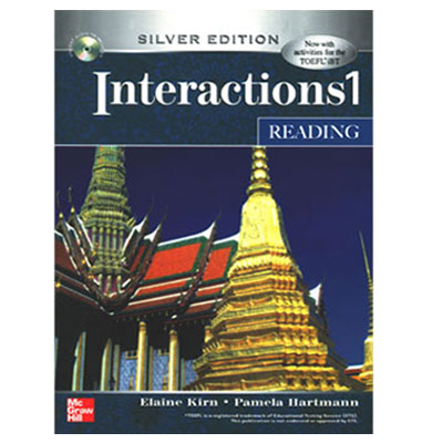 کتاب Interactions Reading 1 Silver Edition - بانک کتاب زبان خرید کتاب اینتراکشن ریدینگ 1