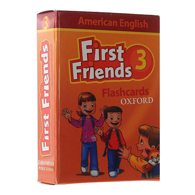 فلش کارت کتاب Flashcards First Friends 3 - بانک کتاب زبان فلش کارت فرست ...