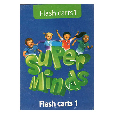 Flashcards Super Minds 1 - بانک کتاب زبان