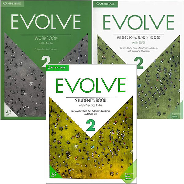 کتاب ایوالو 2 Evolve پک کامل (SB+WB+VB) - بانک کتاب زبان خرید کتاب زبان ...
