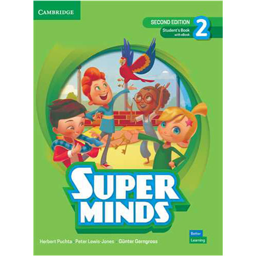 کتاب سوپر مایندز 2 ویرایش دوم Super Minds 2 Second Edition (چاپ سیاه و سفید)